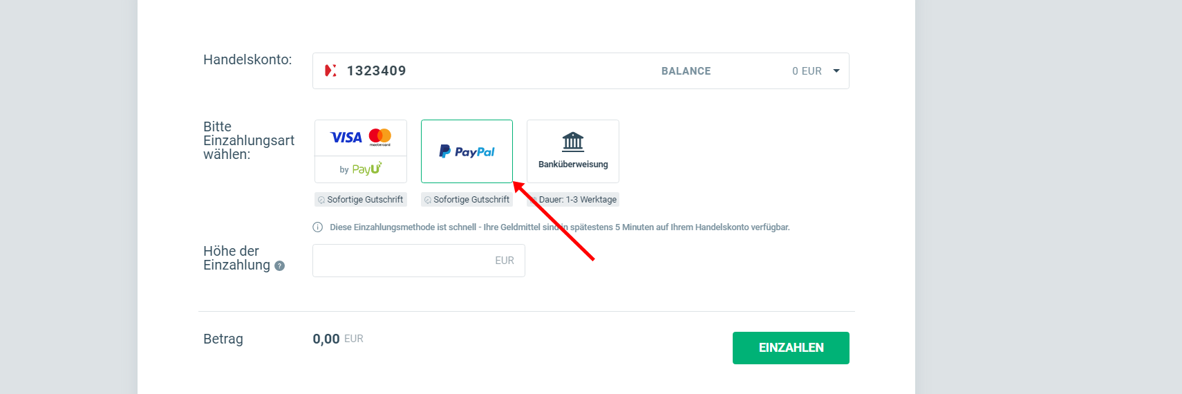 Die 5 besten Broker mit PayPal Zahlung in Österreich